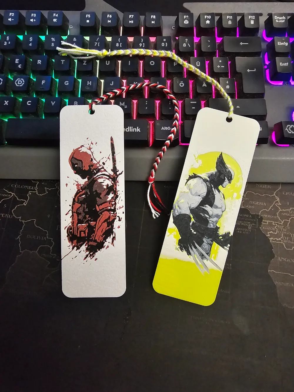 Deadpool/Wolverine Bookmark Collection - Hueforge by Think3DMakerWorld: Download Free 3D Models