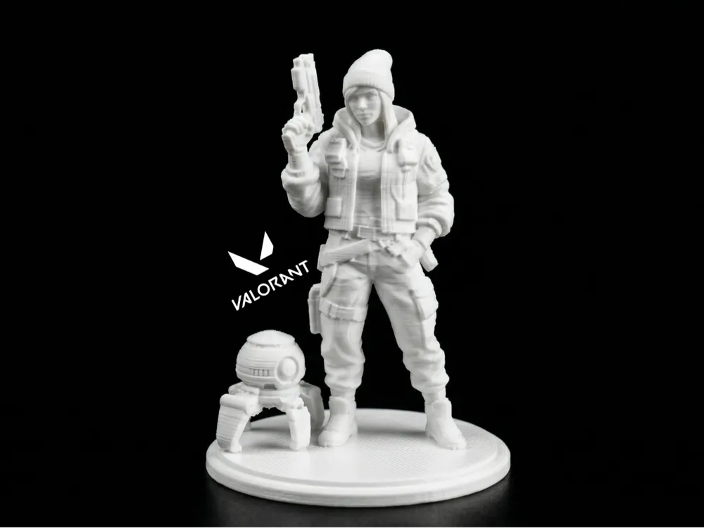 Killjoy – Valorant - Free 3D Print Model - MakerWorld