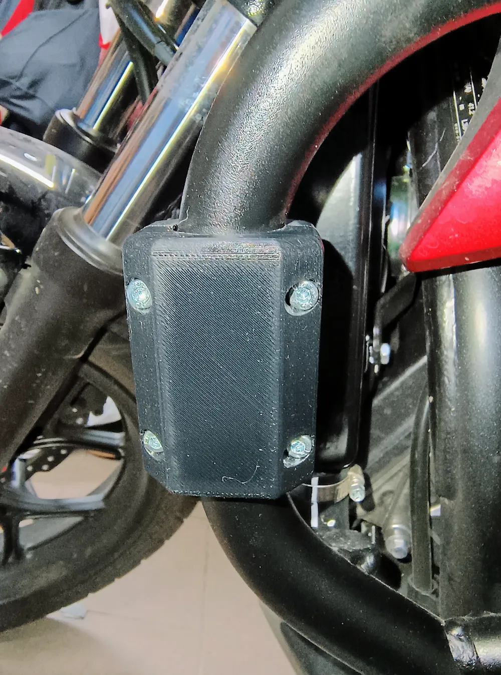 Motorcycle slider for crash bars by Kickr MakerWorld: Download Free 3D ...