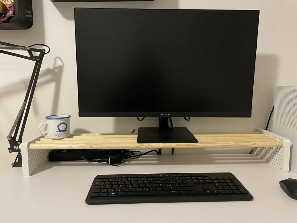 Modularer Schreibtischregal von dan_cz MakerWorld: Kostenlose 3D ...