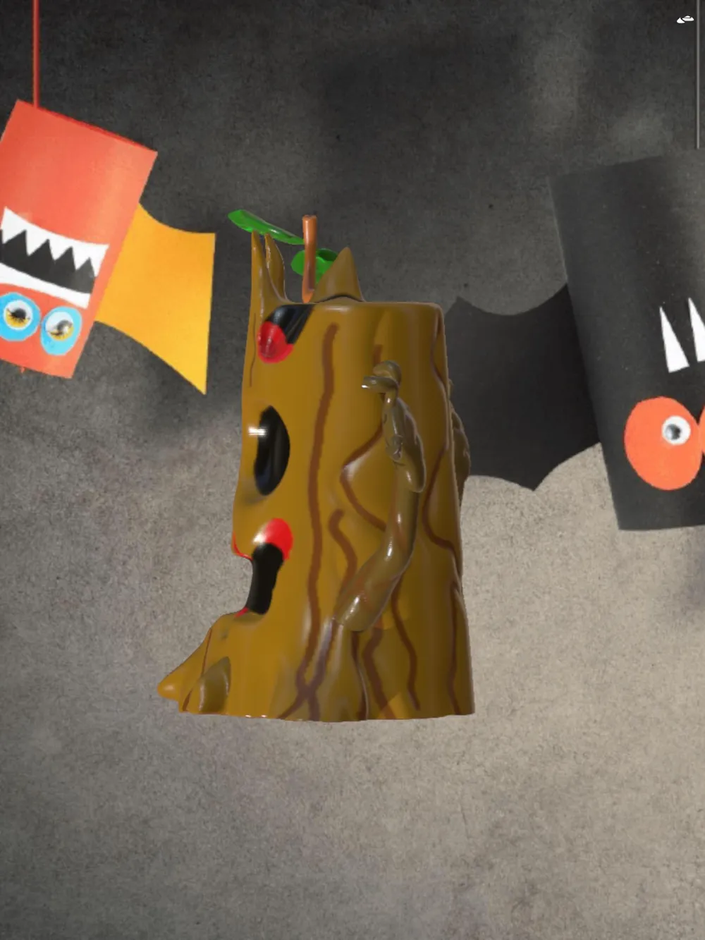 Halloween Tree Stump by primewelder - MakerWorld