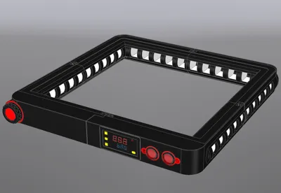 Riser + Ventilation + LED + Switch at the front + Build Chamber Heating ...