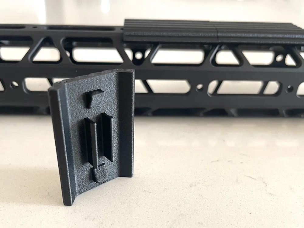 (Snap In) M-LOK Rail Covers Ridges Grip by Print Locker - MakerWorld