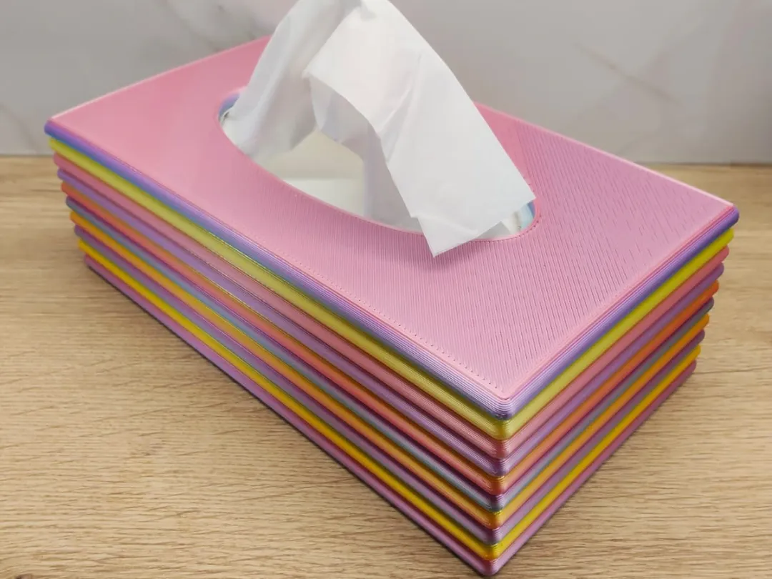 Tissue box - round sides - Free 3D Print Model - MakerWorld