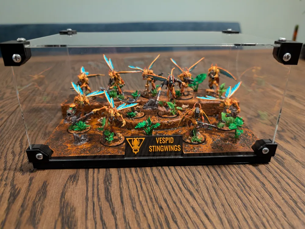 Kill Team Display Stand for Vespid Stingwings - Free 3D Print Model ...