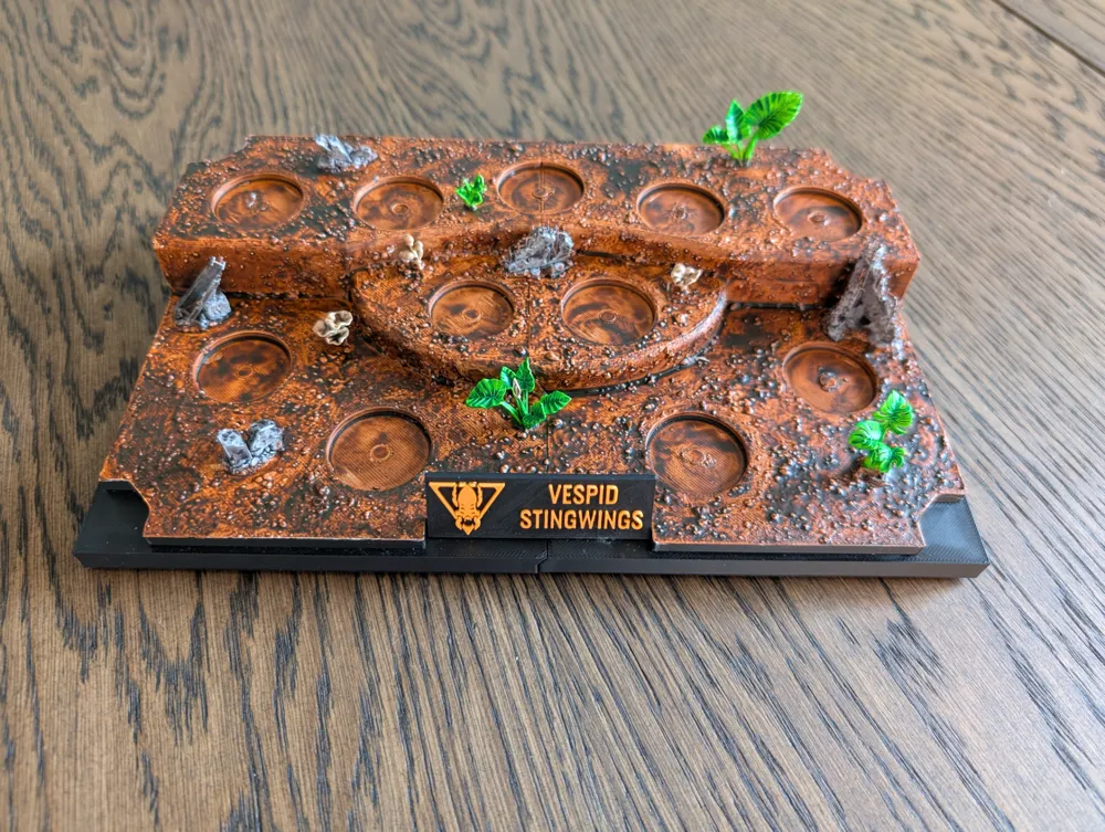 Kill Team Display Stand for Vespid Stingwings - Free 3D Print Model ...