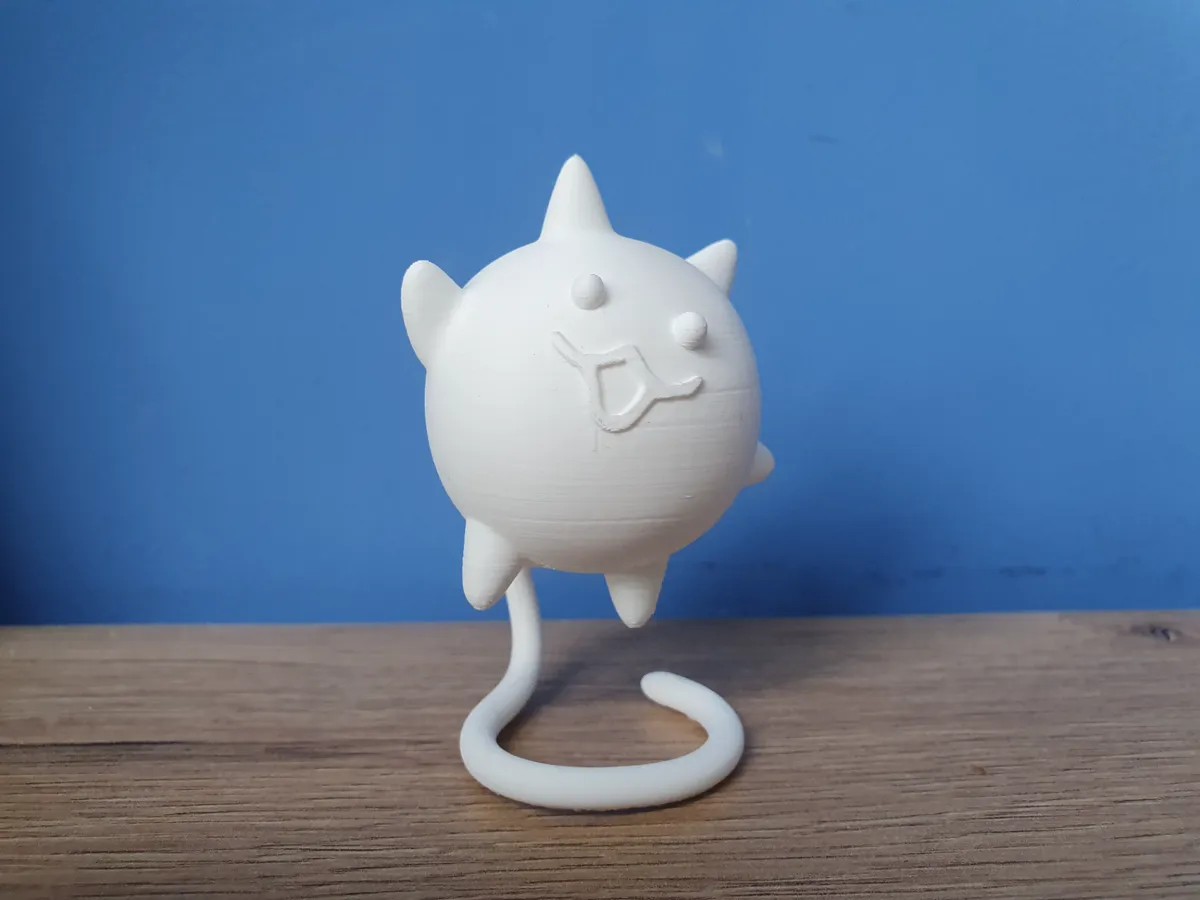 Superfeline (The Battle Cats) V2 - Free 3D Print Model - MakerWorld