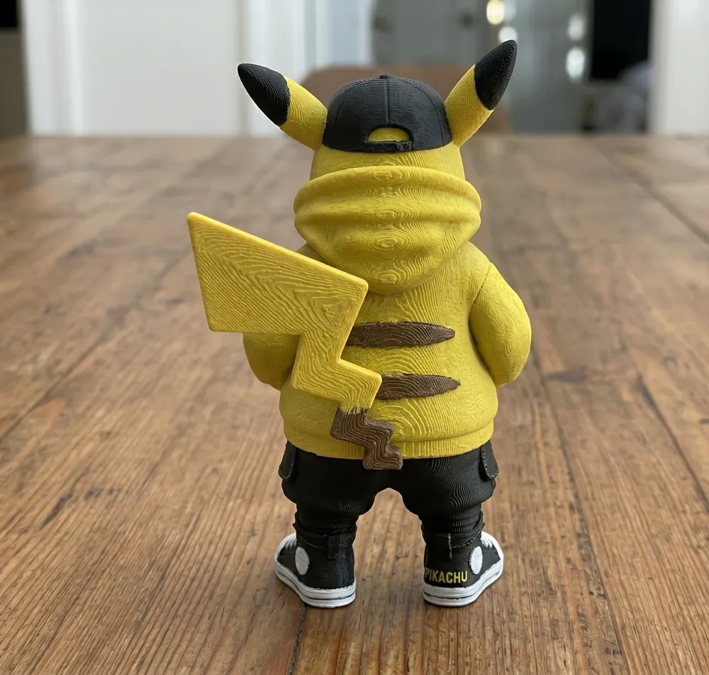 Pikachu Urban Figure | Pokemon - Free 3D Print Model - MakerWorld