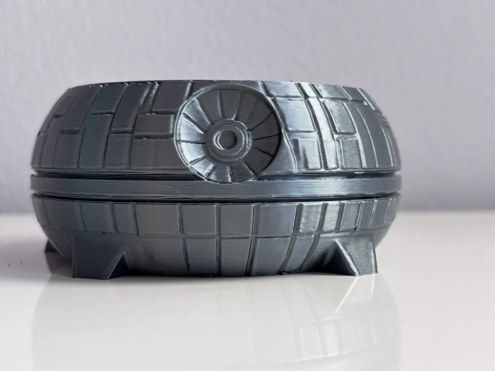 Aged Death Star Desk Organizer / Storage Bowl - Free 3D Print Model ...