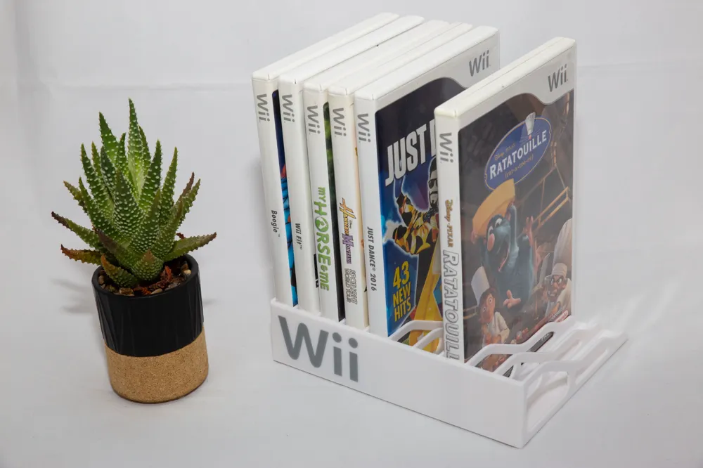 Nintendo Wii Video Game Holder, Stand by hyperpm - MakerWorld