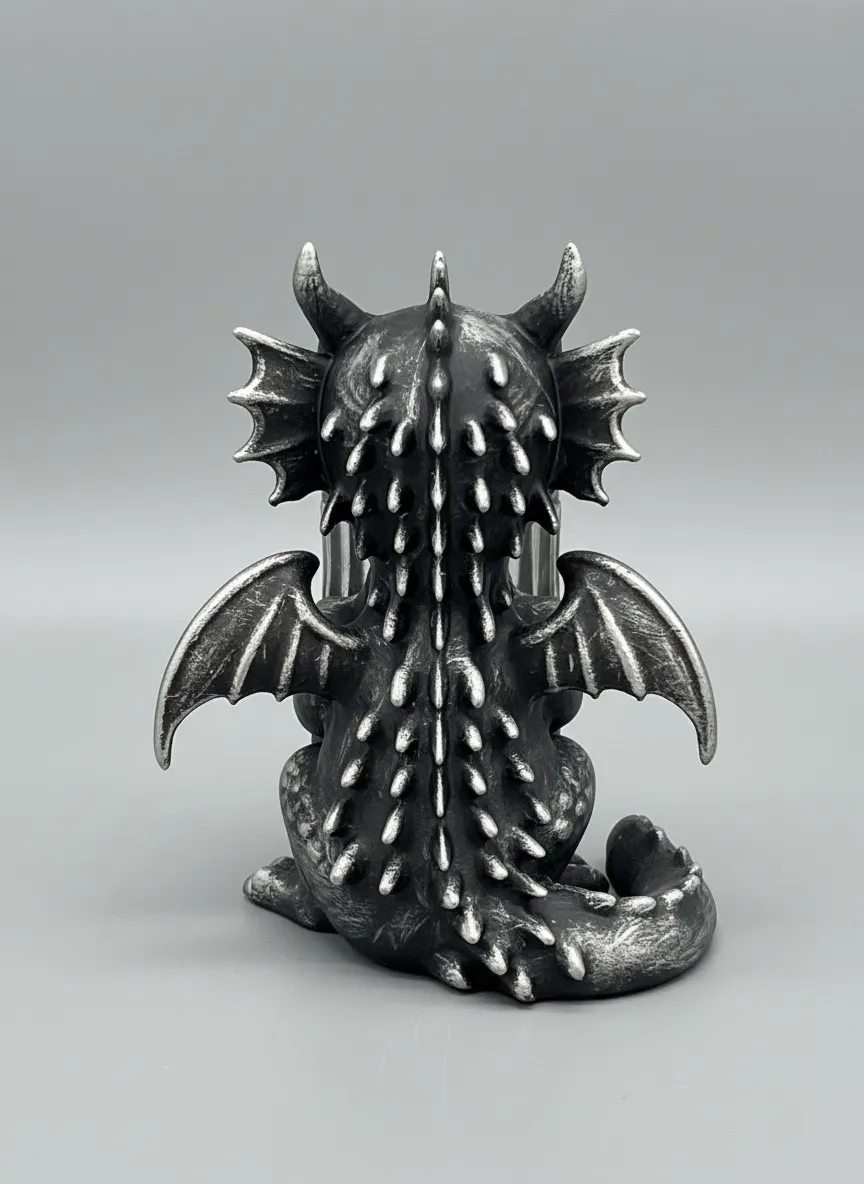 Cute Dragon Reading a Book lantern lamp - Free 3D Print Model - MakerWorld