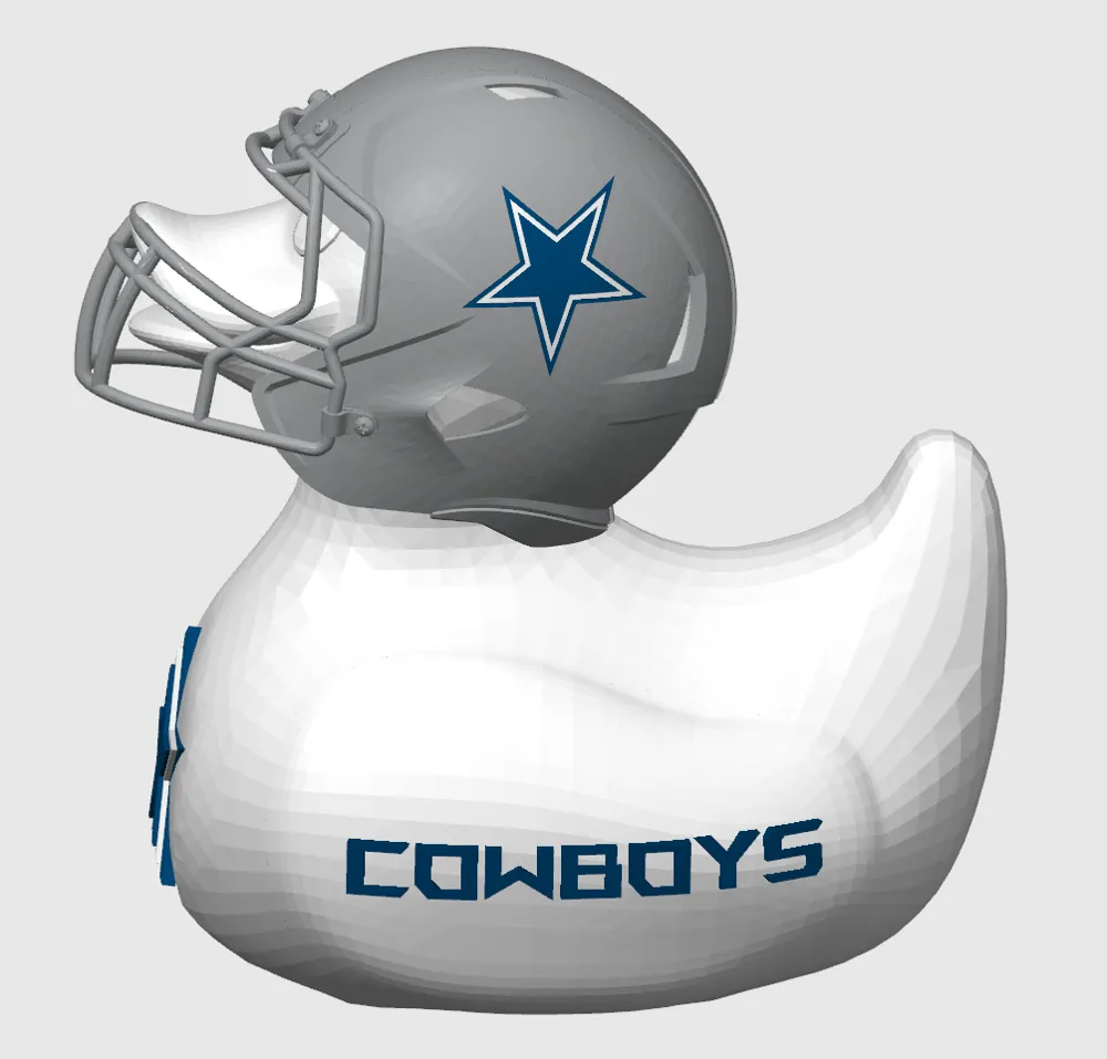 Dallas Cowboys Dash Duck Remixed by Josh_West90 MakerWorld: Download ...