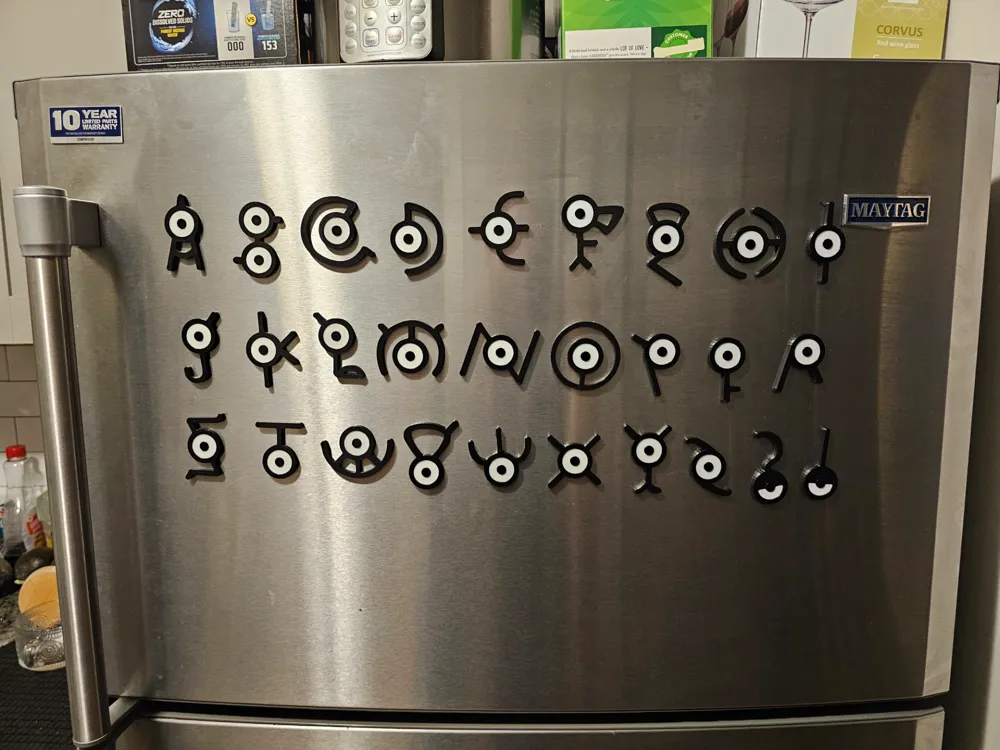 Unknown Fridge Magnets by 3D6 Designs MakerWorld: Download Free 3D Models