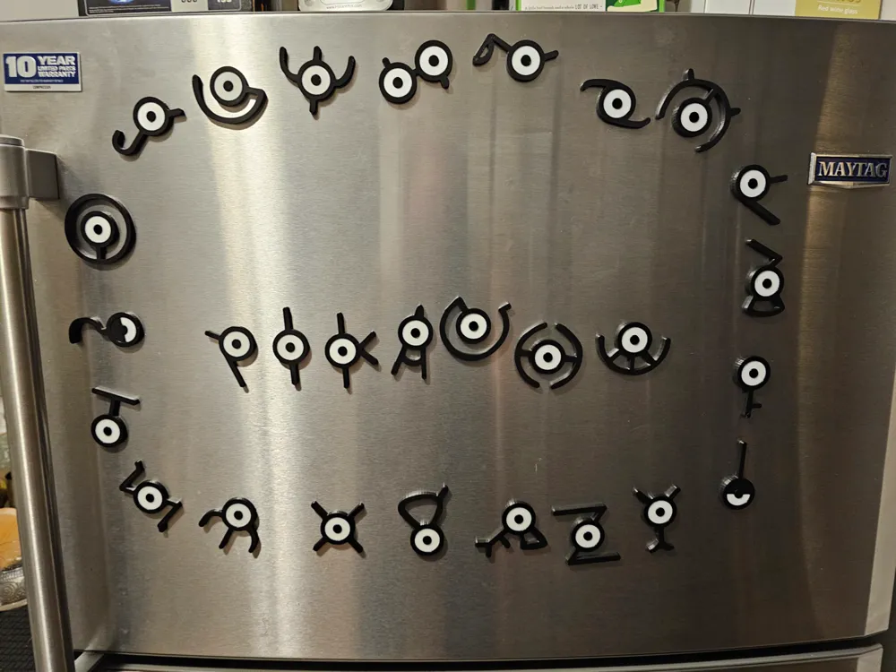 Unknown Fridge Magnets by 3D6 Designs MakerWorld: Download Free 3D Models