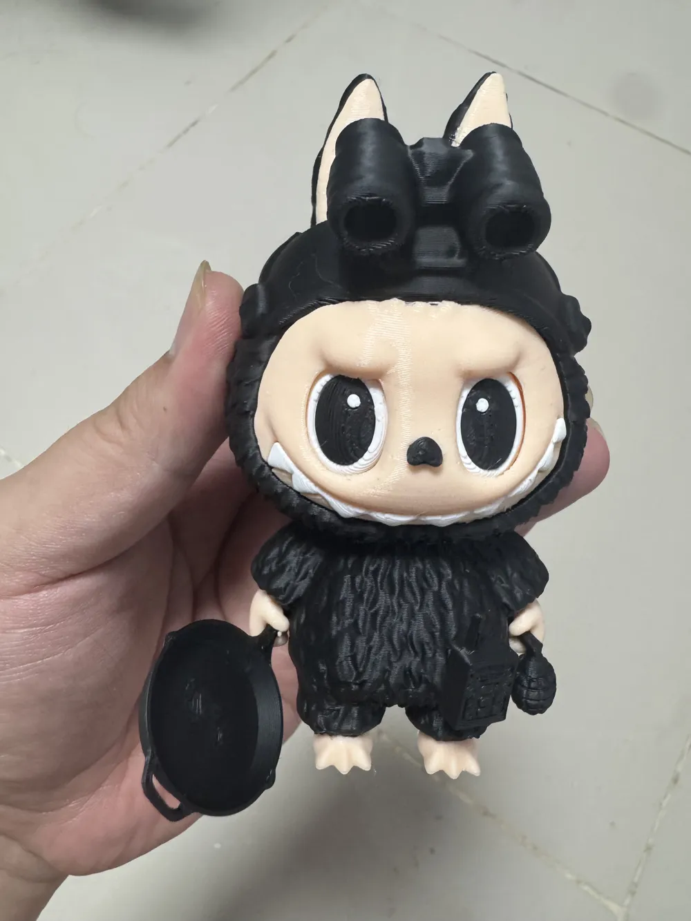 The Bu Bu Frying Pan Warrior by liurihua MakerWorld: Download Free 3D ...