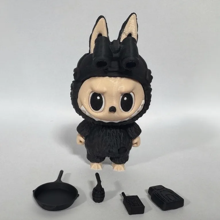 The Bu Bu Frying Pan Warrior by liurihua MakerWorld: Download Free 3D ...