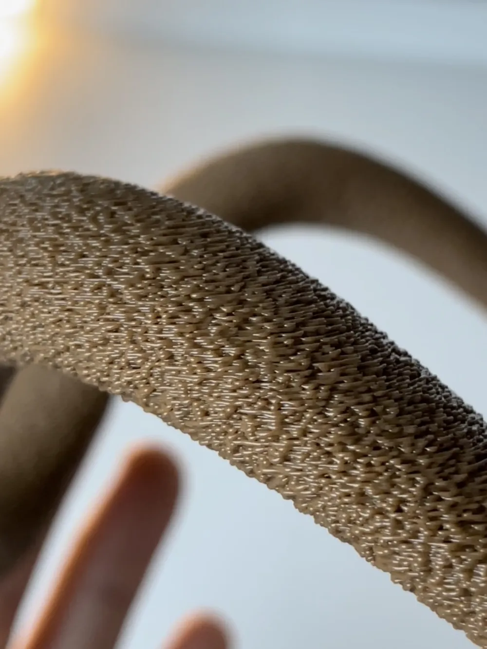 Moon Lamp with Wavy Stand (Fuzzy Skin) Remixed by ThisIs3DPrinted ...