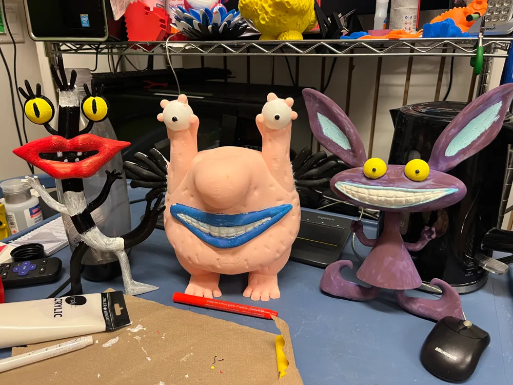 Aaaahh!!! Real Monsters - Oblina by Zoidbergererer - MakerWorld
