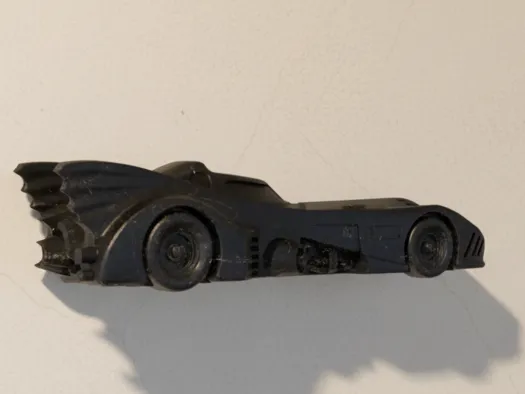 Batmobile Wall Art - Side View - Free 3D Print Model - MakerWorld