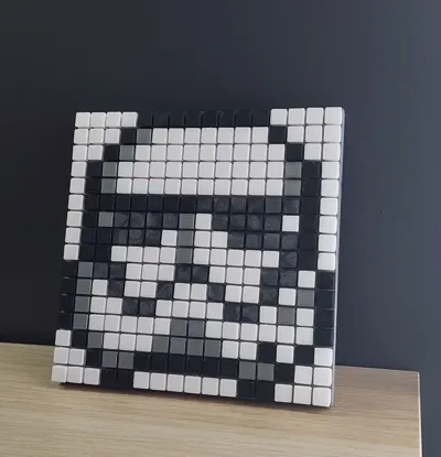 Pixel Art - Mario - 16x16 by piersonnico - MakerWorld