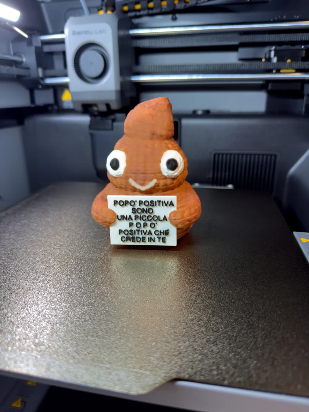 The Positive Poop - Cute Motivational Mascot - Free 3D Print Model ...