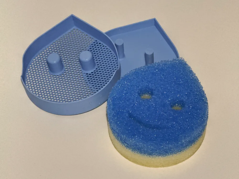 Scrub Daddy Drop Stand - Free 3D Print Model - MakerWorld