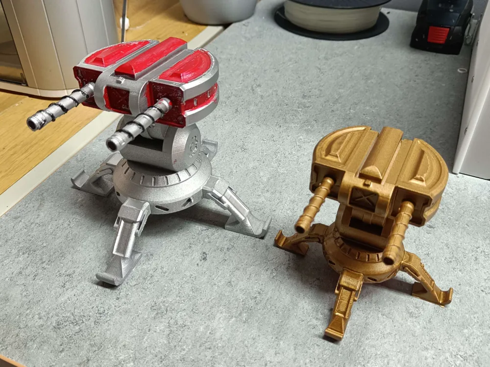 Mecha Turret Duo Shooter: Torbjörn Turrets, Overwatch by CCPrints ...