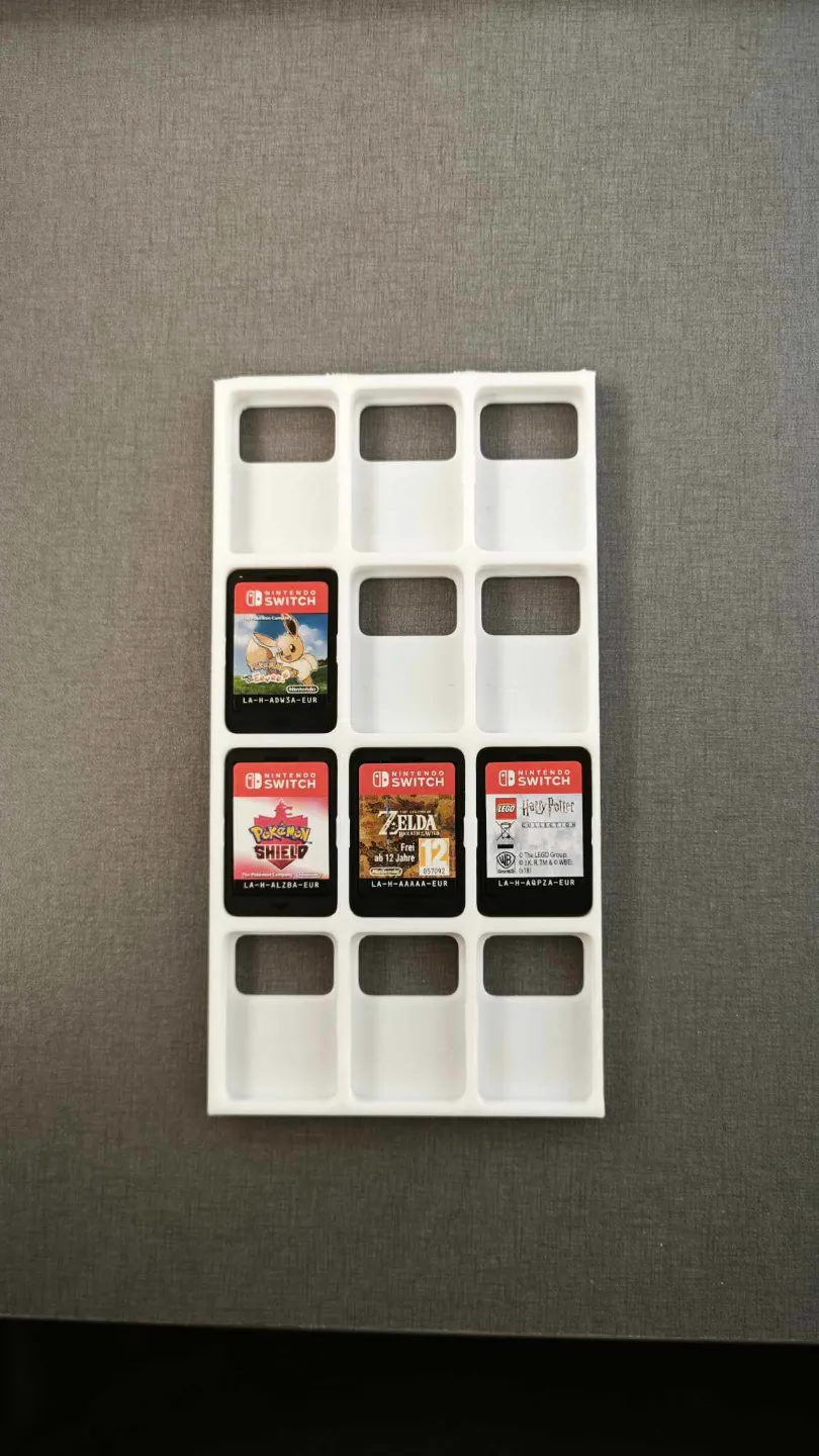 Nintendo Switch Game cartridges travel case Remixed by Pocketrush ...