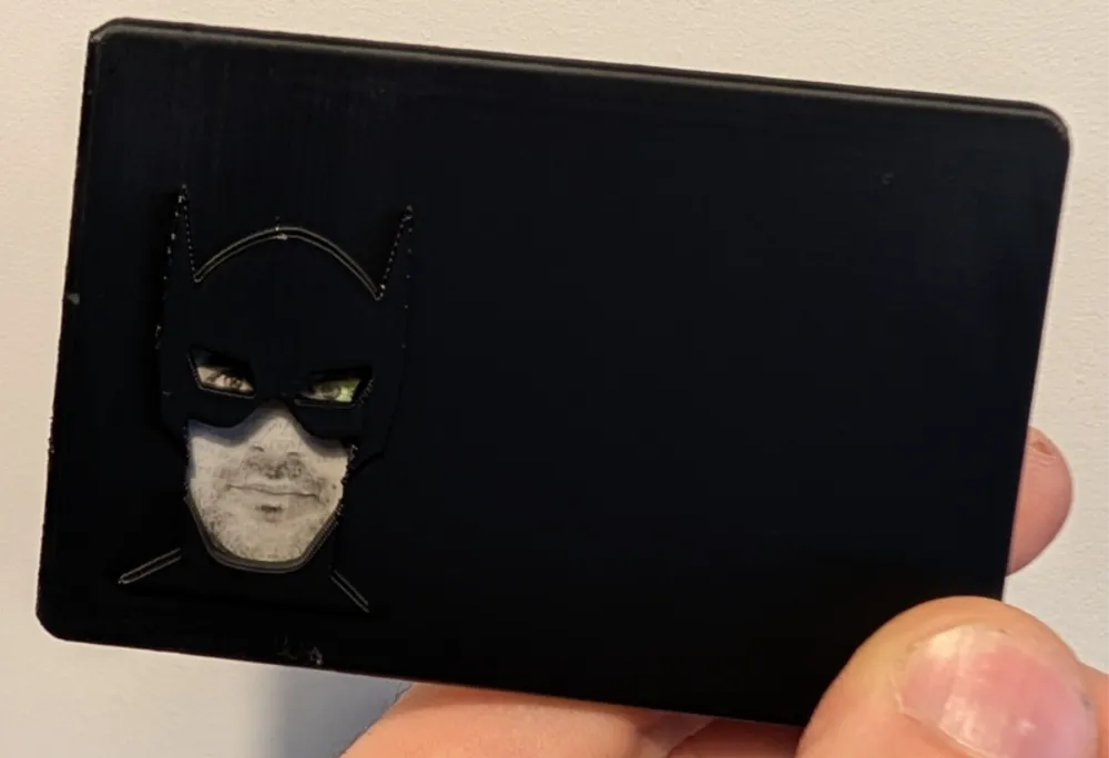 [OLD/V2 available] Batman ID card holder by LK MakerWorld: Download ...