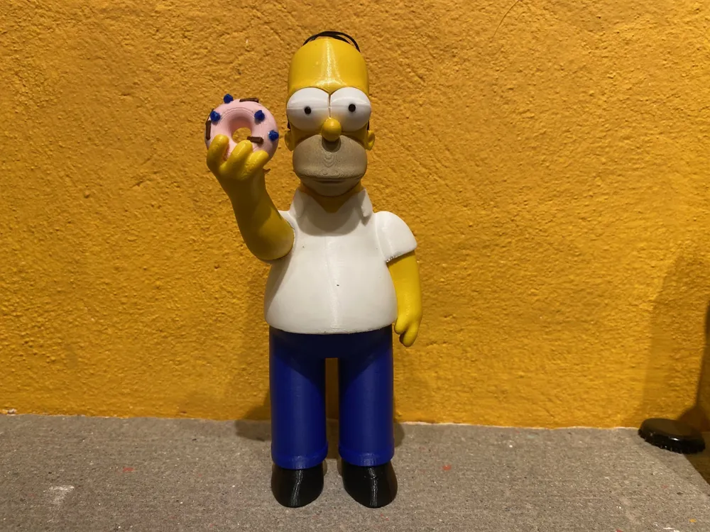 Homer Simpson - SIN AMS - - Modelo de impresión 3D gratuito - MakerWorld