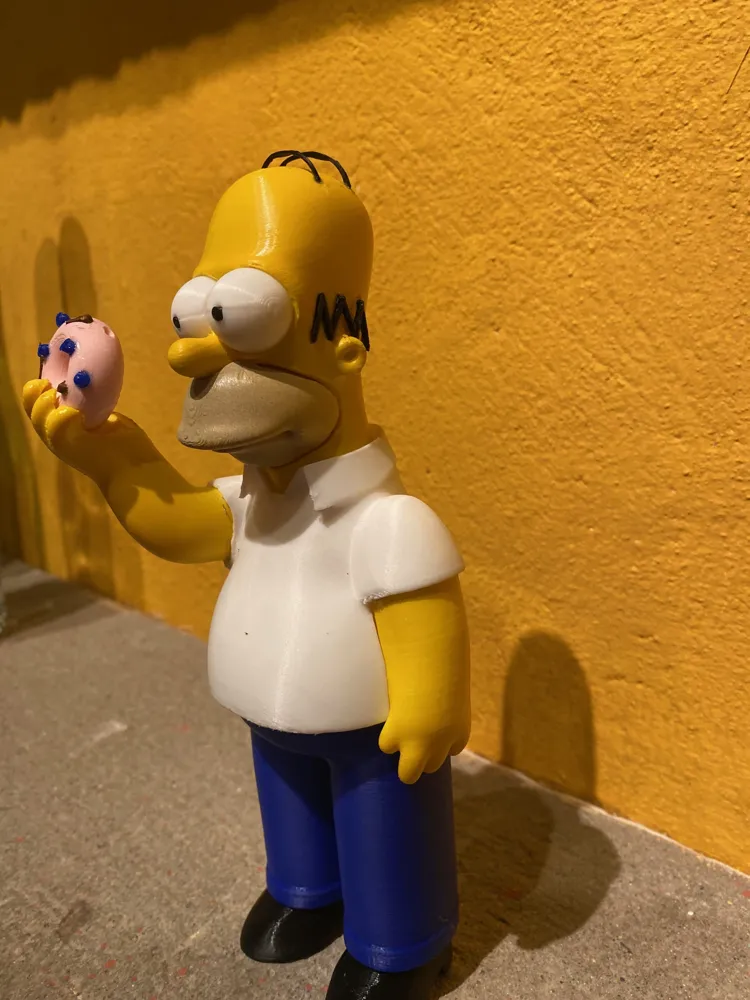 Homer Simpson - SIN AMS - - Modelo de impresión 3D gratuito - MakerWorld