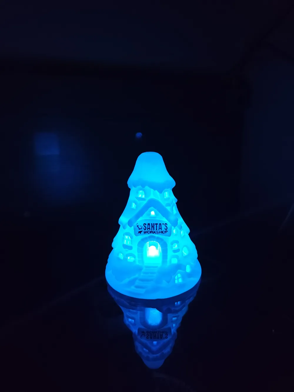 Santa’s Workshop Light-Up House - Free 3D Print Model - MakerWorld