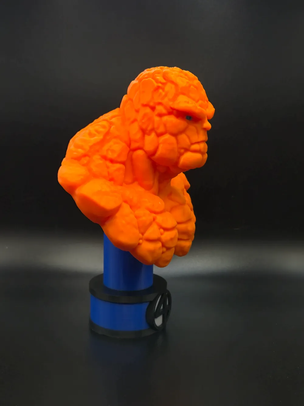 The Thing Bust - Marvel's Fantastic Four - Free 3D Print Model - MakerWorld