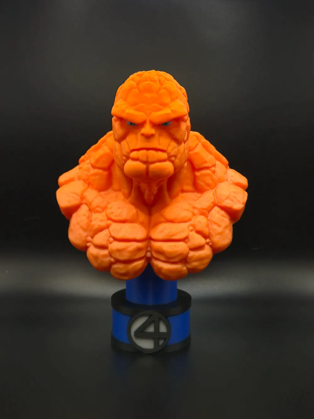 The Thing Bust - Marvel's Fantastic Four - Free 3D Print Model - MakerWorld