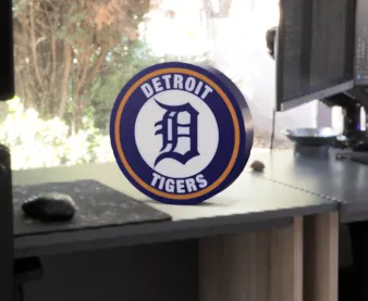 Detroit Tigers Old English D Pendant by ABC3DPRINTS - MakerWorld