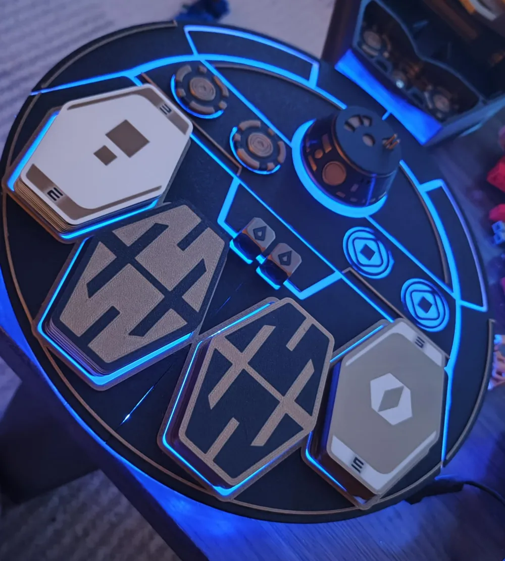 Kessel Sabacc Table / gameboard (Lazy Susan) Remixed by Noodelicious ...