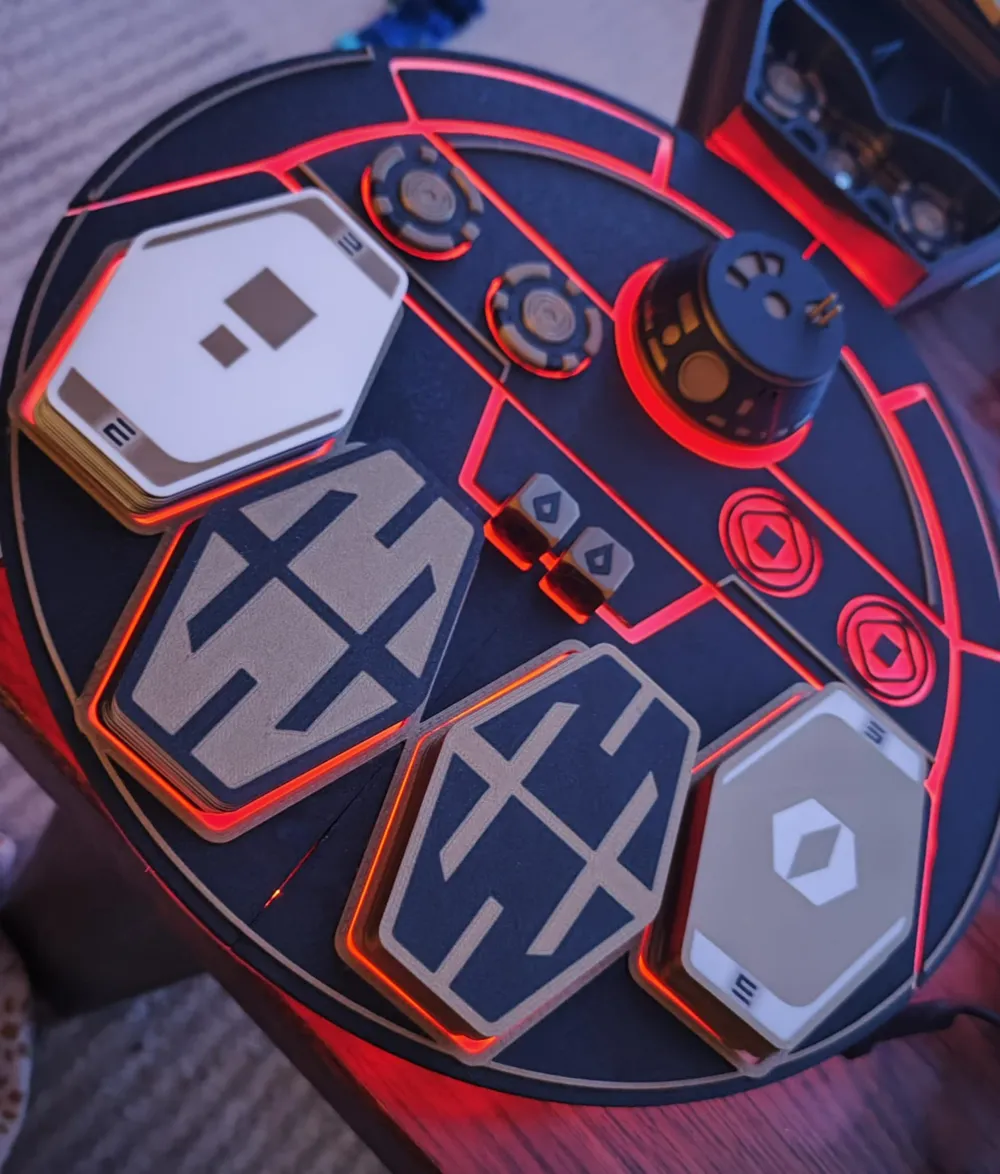 Kessel Sabacc Table / gameboard (Lazy Susan) Remixed by Noodelicious ...