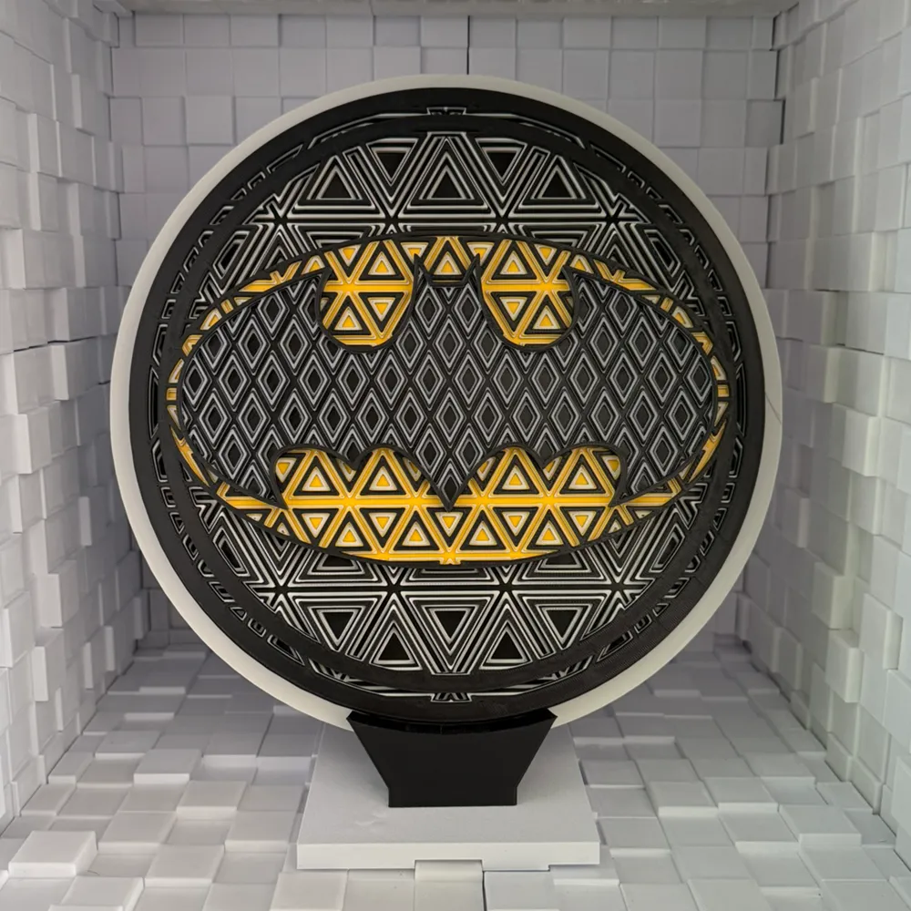 Batman 1989 Mosaic - Free 3D Print Model - MakerWorld