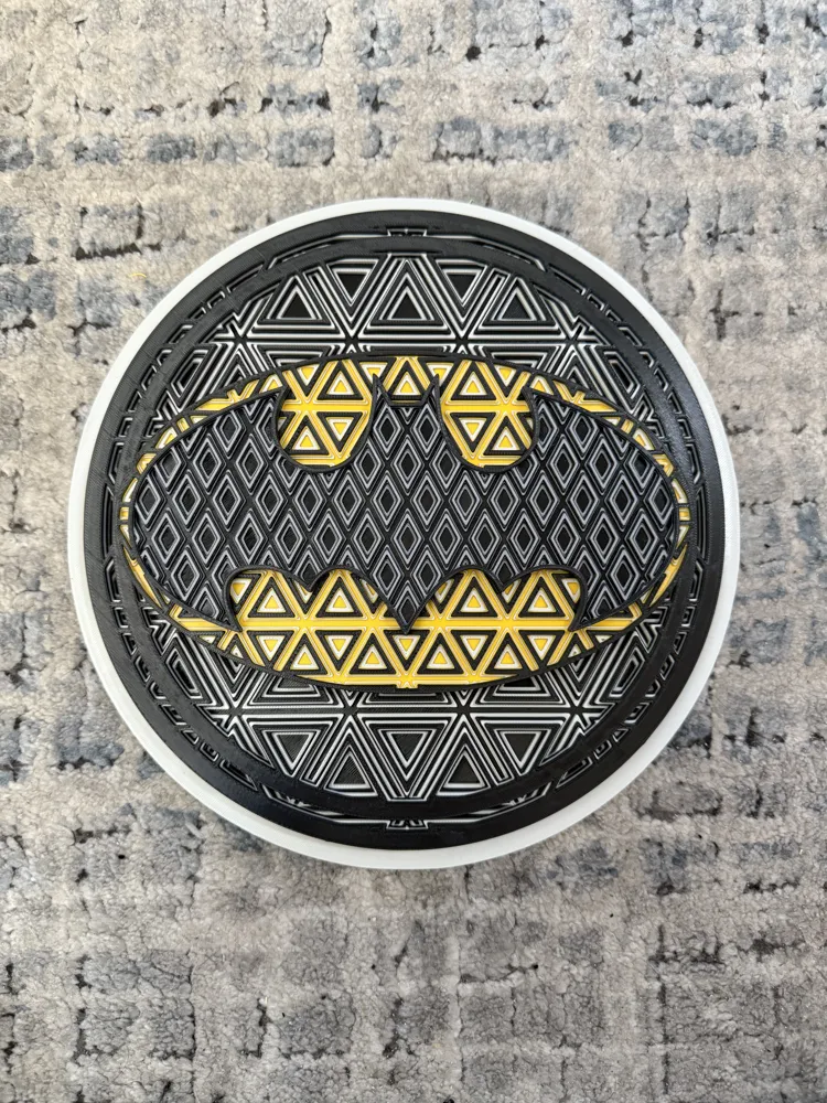 Batman 1989 Mosaic by Luke's 3D Prints MakerWorld: Download Free 3D Models