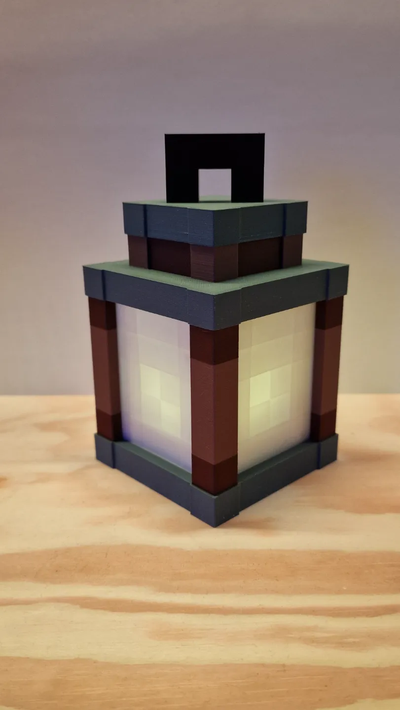 Linterna de Minecraft - Luz de té LED BambuLab por Infinite layers ...