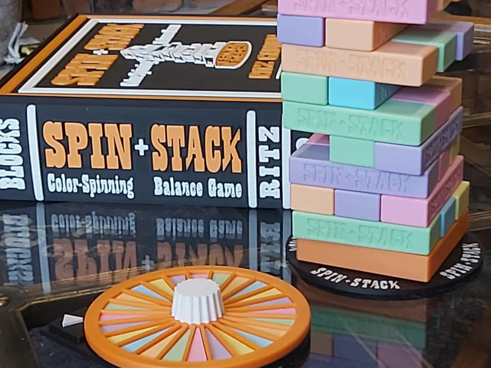 SPIN + STACK -Bookcase Edition - Free 3D Print Model - MakerWorld