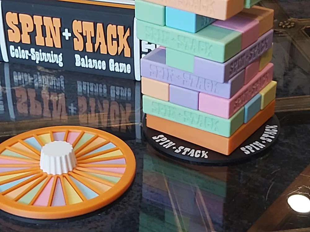 SPIN + STACK -Bookcase Edition - Free 3D Print Model - MakerWorld