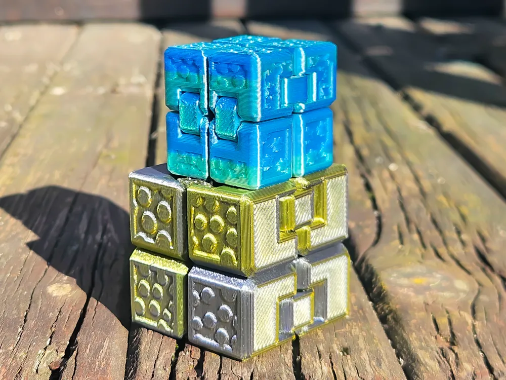 Cubo infinito antiestrés con patrón 32g por Mr_Andre - MakerWorld
