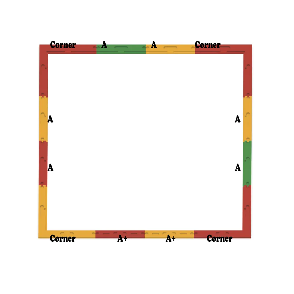 Hueforge Frame 800mm x 800mm modular by 3D_Freak - MakerWorld
