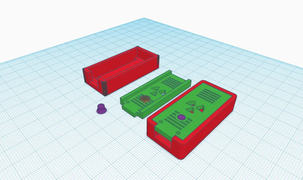 Arduino Nano Every Case with reset button by BurlySpain - MakerWorld