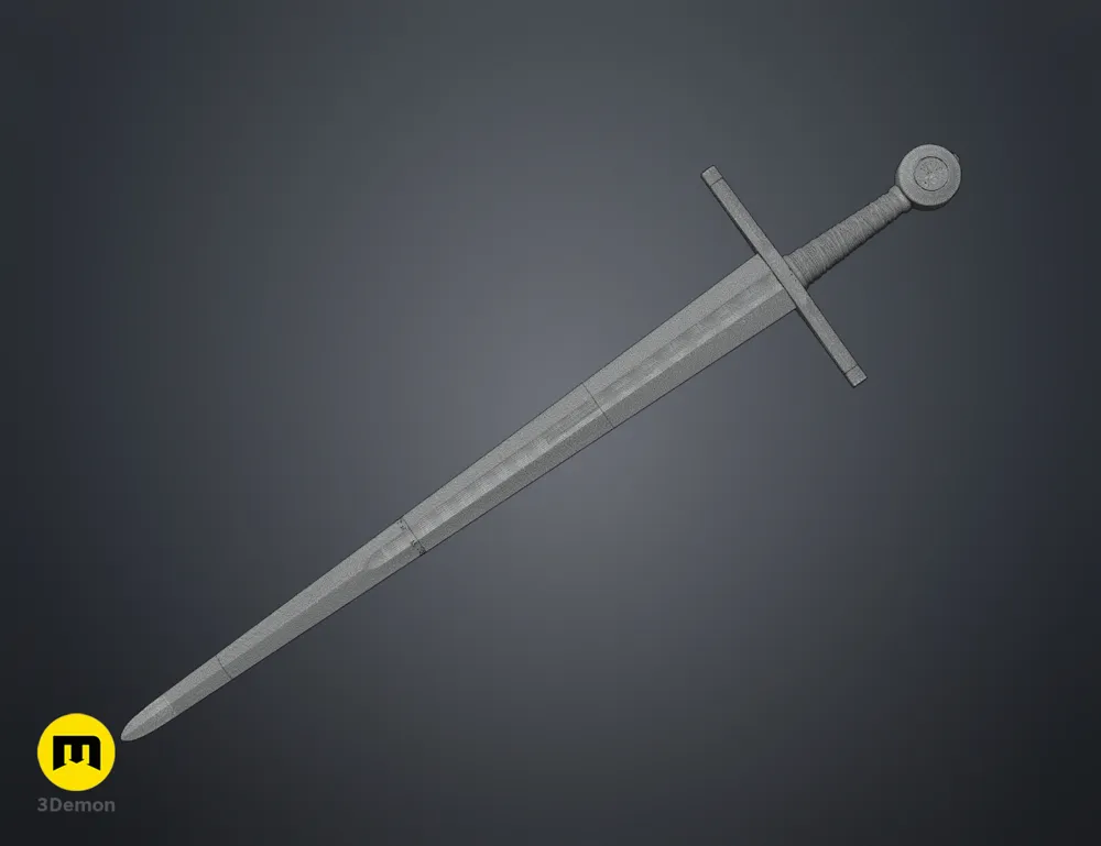 Sword of Sir Valentine Kingdom Come Deliverance II - Free 3D Print ...