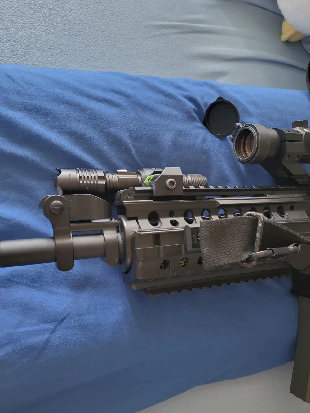 Offset flashlight mount - Free 3D Print Model - MakerWorld