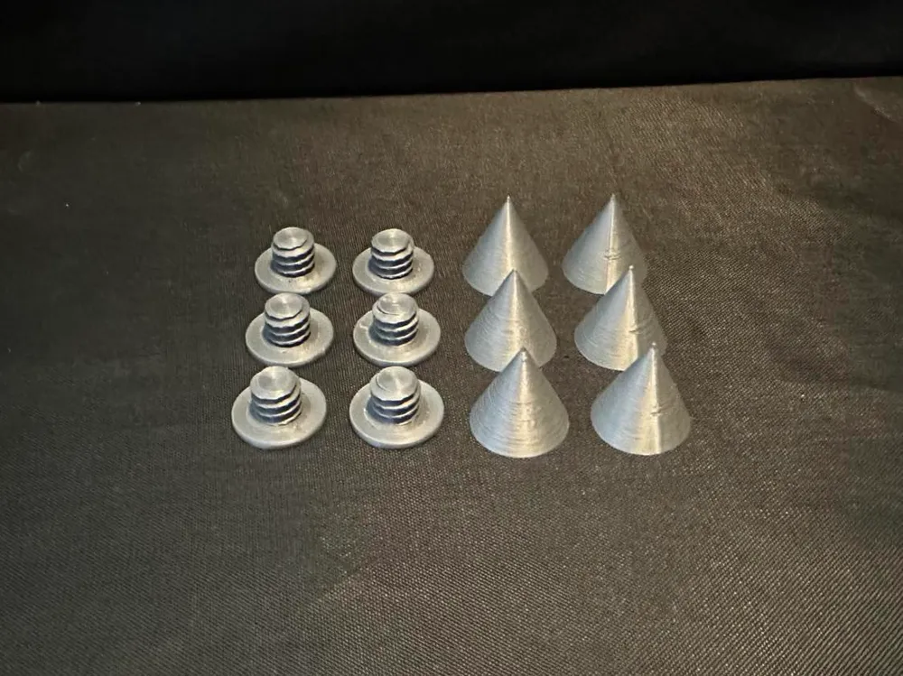 Cosplay Threaded Spikes & Studs - 2 Sizes 4 Styles by BATTCAVE ...