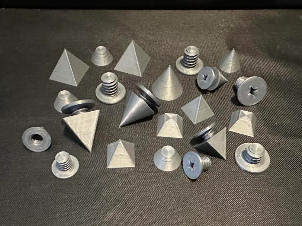 Cosplay Threaded Spikes & Studs - 2 Sizes 4 Styles by BATTCAVE ...