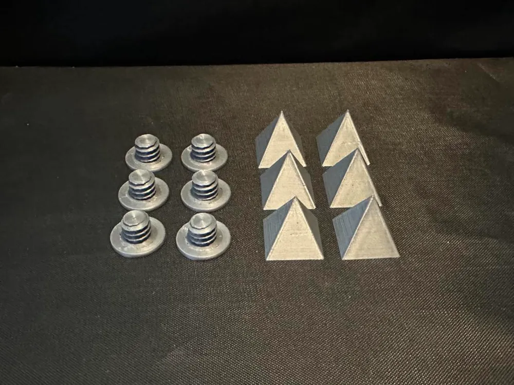Cosplay Threaded Spikes & Studs - 2 Sizes 4 Styles - Free 3D Print ...